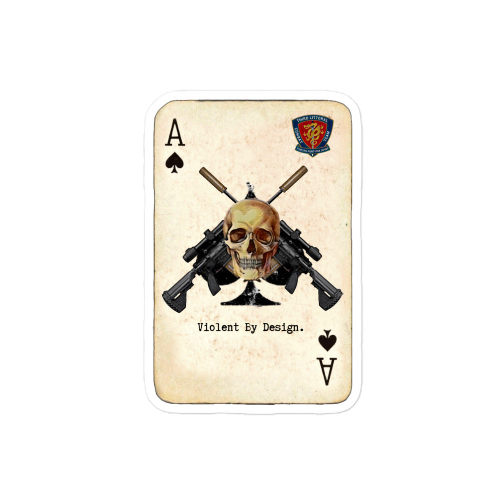 3d LCT Violent Sticker – Rally Point Project